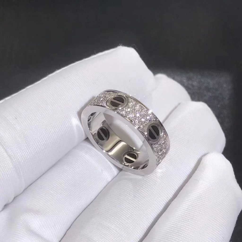 Cartier Love ring, black ceramic - International Brand Replica Jewelry ...